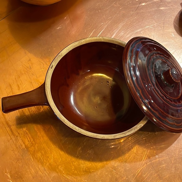 Mar-Crest | Dining | Vintage Marcrest Stoneware Usa Brown Stoneware Pan ...